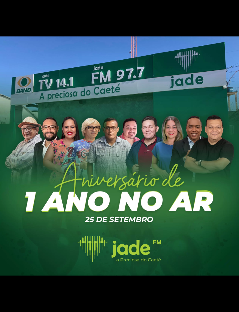 Jade FM a Preciosa do Caeté - Capanema Pará